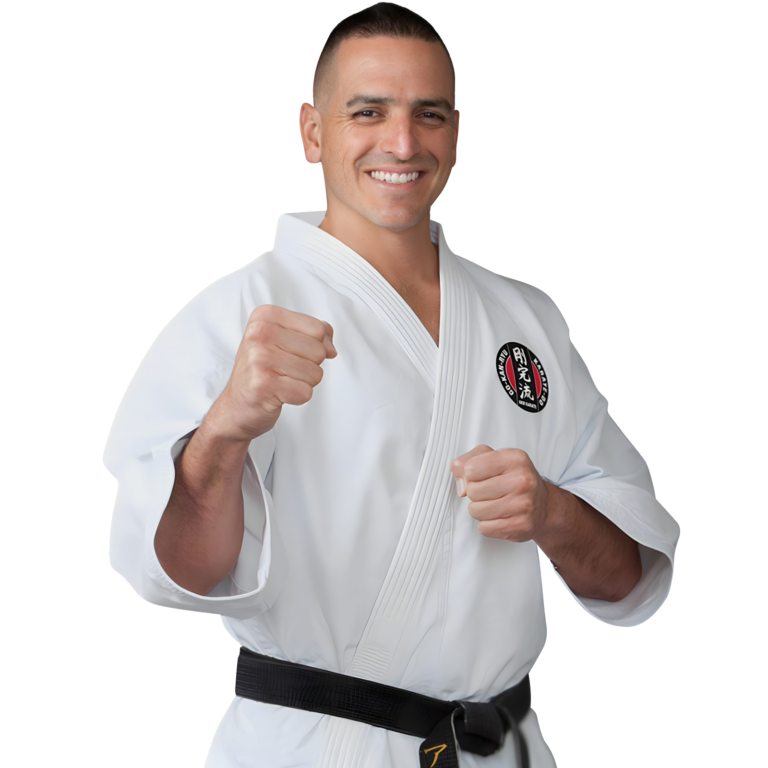 Zanshin Gi with badge